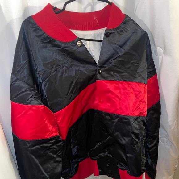 speedline | Jackets & Coats | Rad Black And Red Vintage Jacket | Poshmark